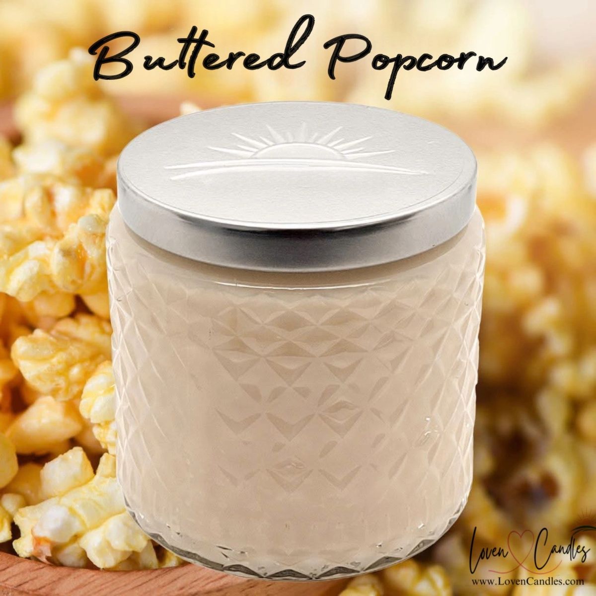 Buttered Popcorn - Medium 16oz
